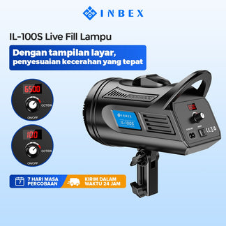 IL-100S LED Video Lighti Photography Live +Softbox+280cm Tripod – Inbex Official